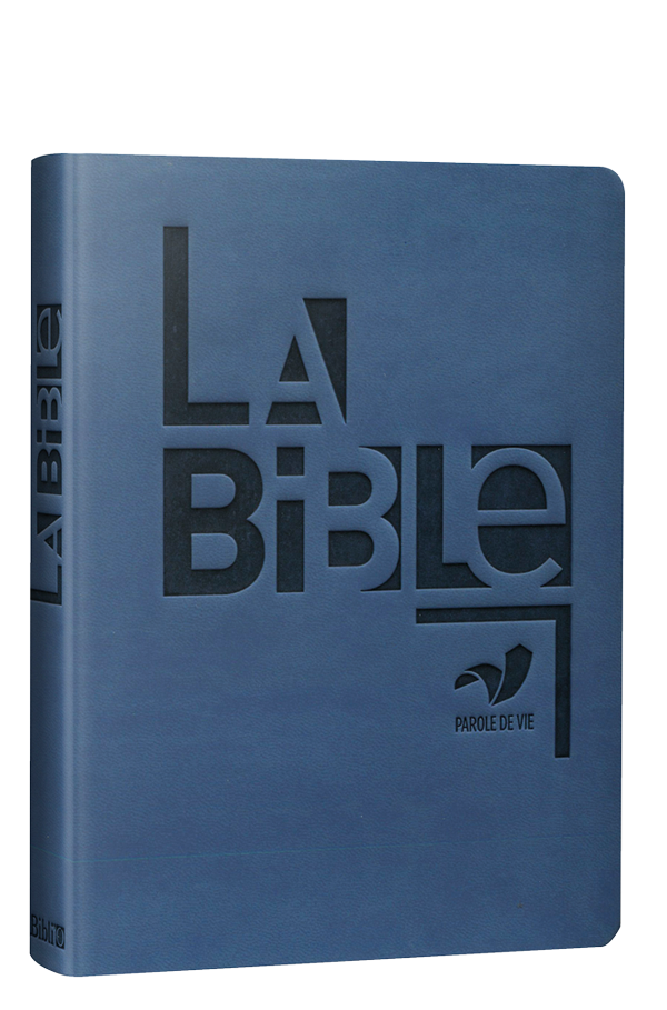 La Bible Parole de Vie - Format standard - Couverture en similicuir bl ...